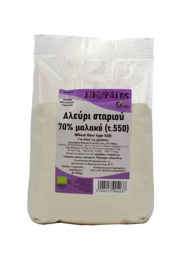 Bio Αλεύρι Τύπου 550 1kg - NorasDeli